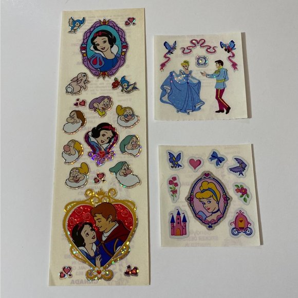 Sandylion | Other | Vintage Sandylion Disney Cinderella Snow White ...